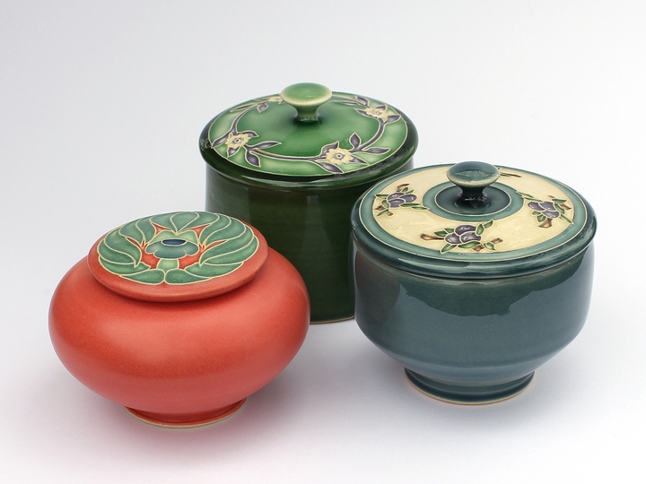 covered jars – one acre ceramics
